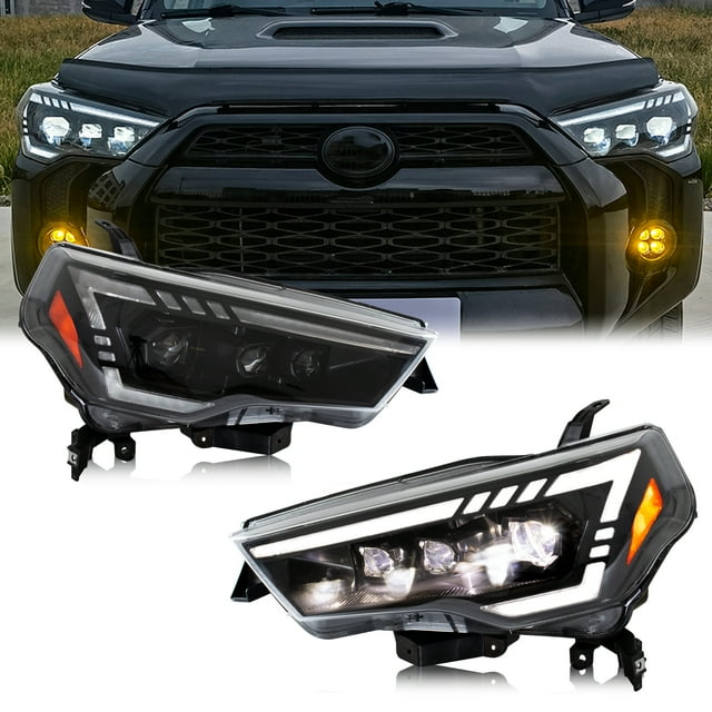 LED Headlights Projector for Toyota 4Runner 4-Runner 2010-2019 SR5 TRD ...