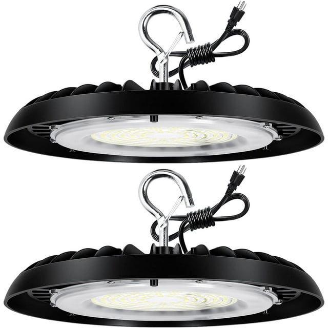 LED High Bay Light 200W UFO LED Shop Lights Commercial Warehouse ...