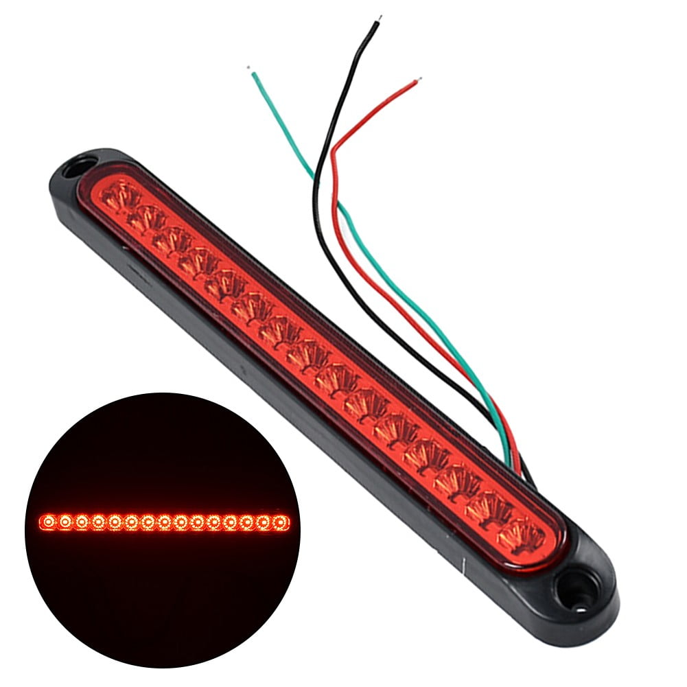 LED High Mount Brake Light for Trucks and Trailer Vehicles, Waterproof ...