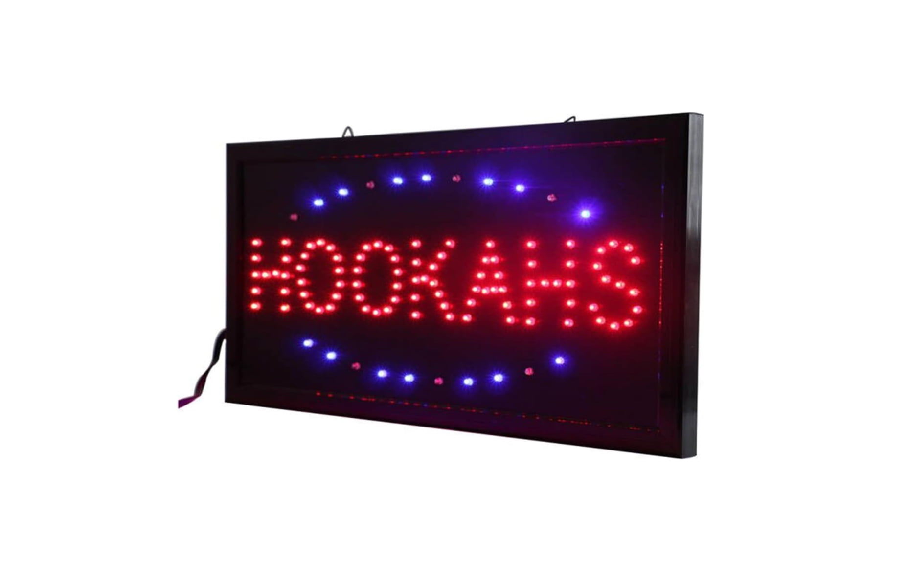LED Hookah Sign, Bright High Visibility Advertisement Board Electric ...