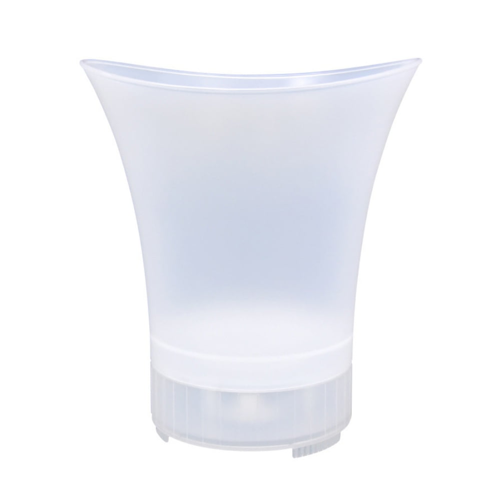 LED Ice Bucket, Regular 5L Large Capacity Lighted Ice Bucket with ...