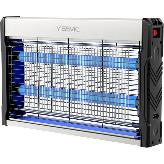 LED Indoor, 4000V Electric , Powerful Mosquito Zapper,LED Fly Zapper ...