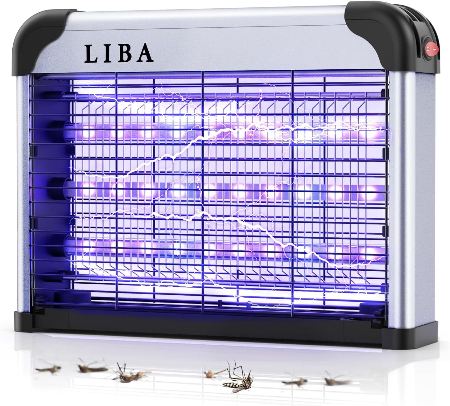 LED Indoor Bug Zapper, Electric Mosquito Killer Fly Zapper with Dual UV ...