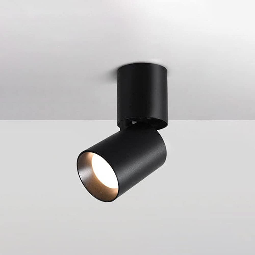 LED Indoor Ceiling Spotlight 355° Adjustable Surface Mounted Lighting ...