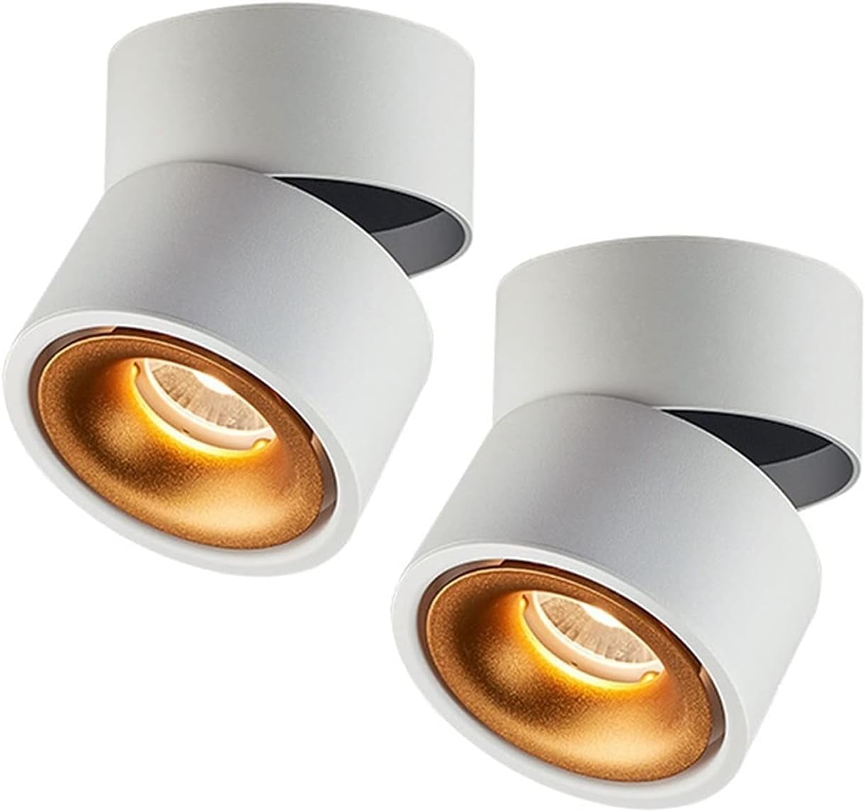 LED Indoor Ceiling Spotlight Accent Lamp, Rotatable Surface Mounted ...