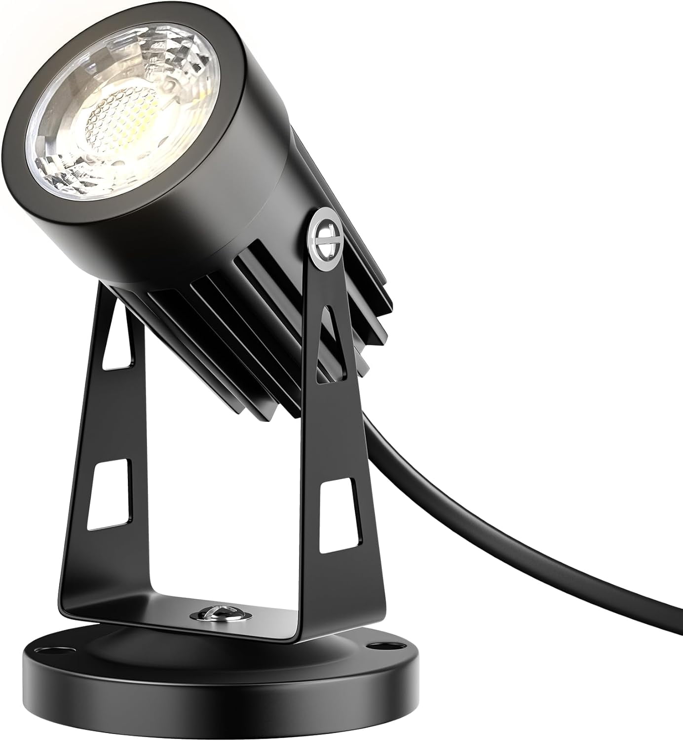 LED Indoor Plant Spotlight, 3W Floor Lamp Plant Up Lighting, 3000k Warm ...