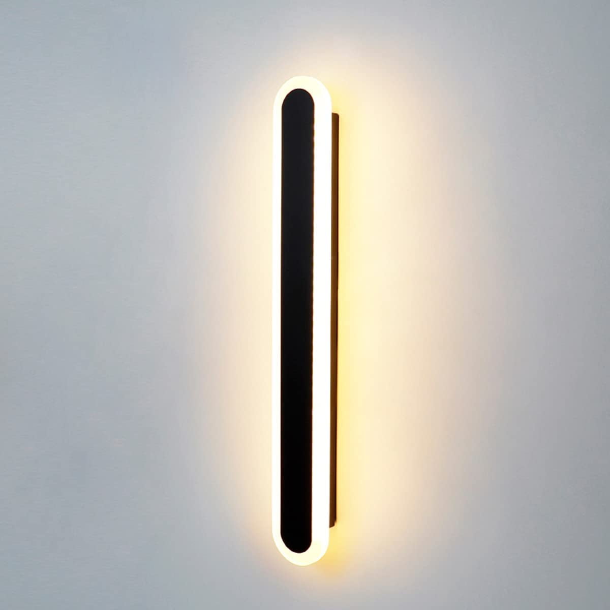 LED Indoor Wall Light 80CM Wall Lamp RGB Tri-color Light Modern Down Light 32W Wall Lamp for ...