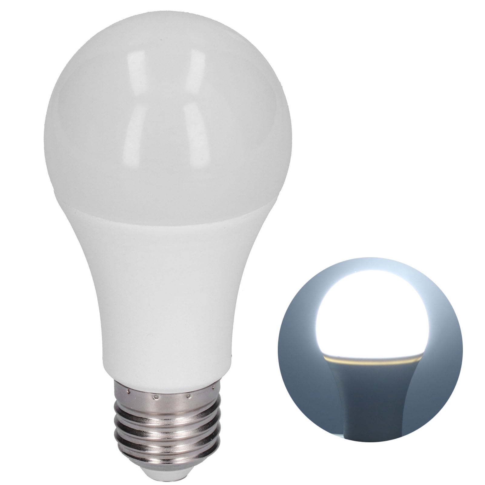 LED Induction Bulb 12W 1080LM Light Control Motion Sensor Dusk to Dawn ...