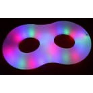 Merkury Innovations H2GLO Inflatable LED Swan Pool Float with Remote ...