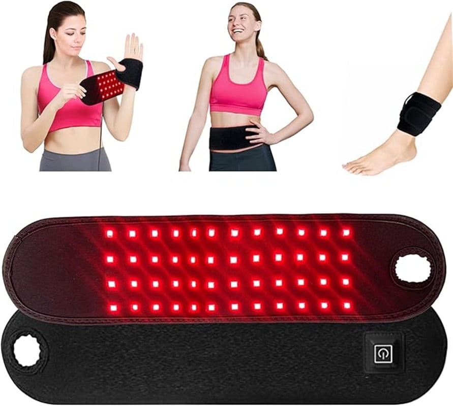 LED Infrared Phototherapy Heating Belt,LED Flexible Wearable Wrap,with ...