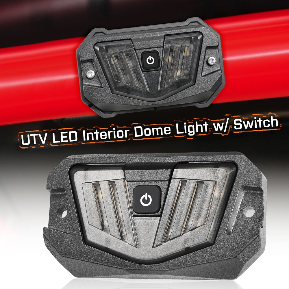 LED Interior Lamp Dome Light White Roll Bar Roof Mount For Can-Am ...