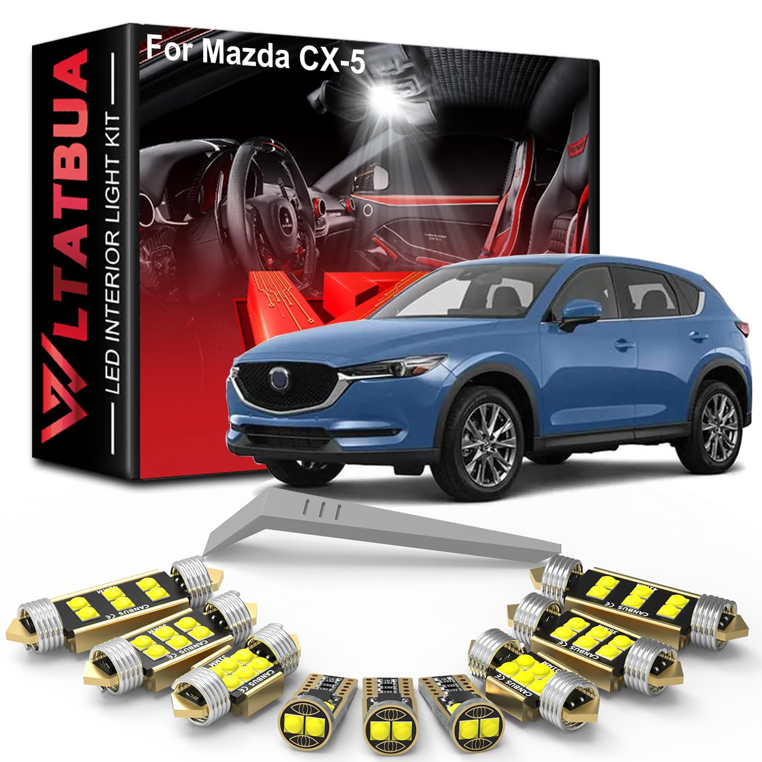 LED Interior Light Replacement STF9 for Mazda CX-5 CX5 2013 2014 2015 ...