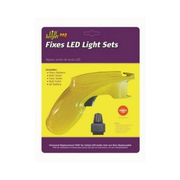 LED Keeper Pro LED Christmas Light Repair Tool Kit, 1 Year Warranty ...