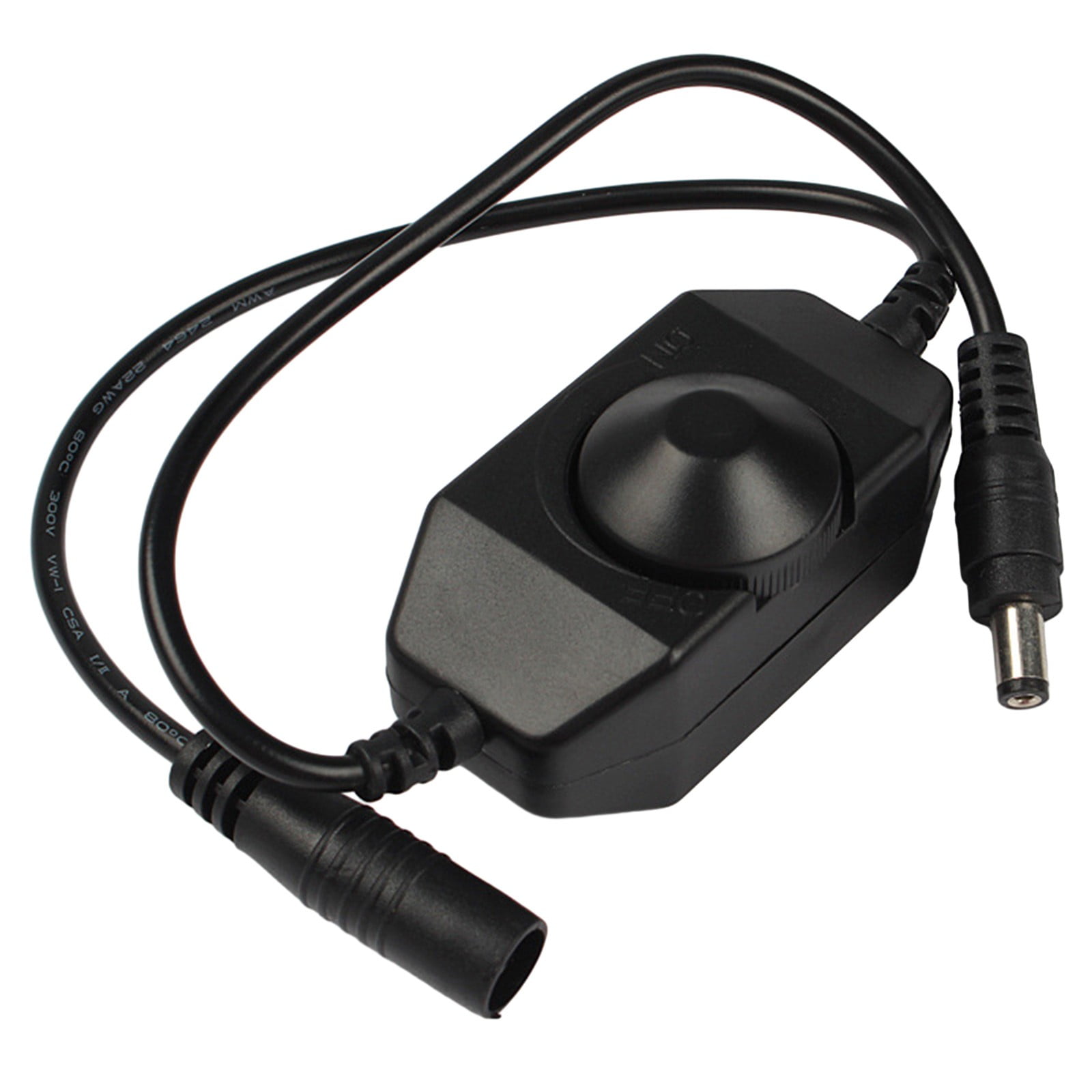 LED Knob Dimmer Switch DC 2V Ribbon Brightness Adjust Connector for LED ...