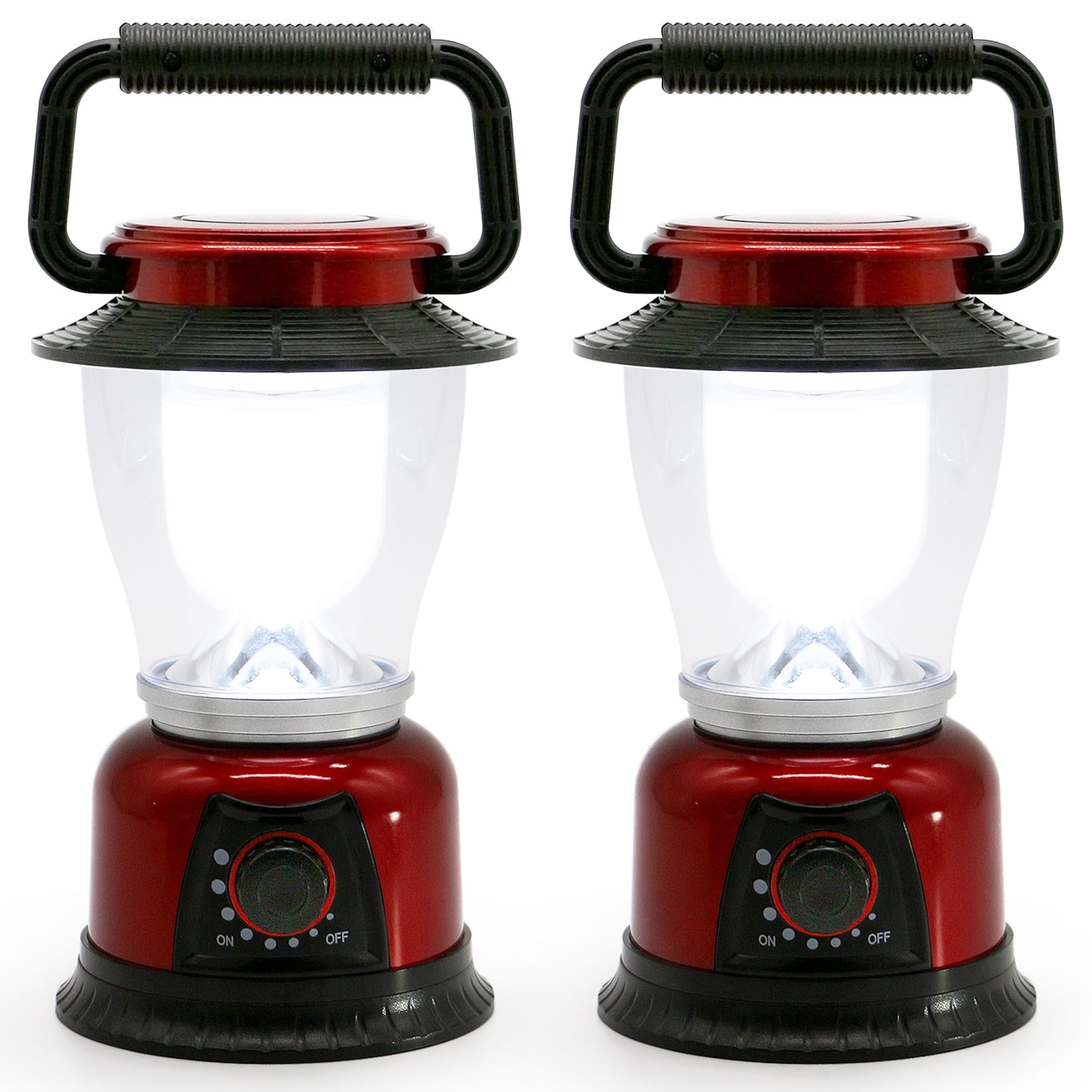 Luxlite LED Lantern, Portable Dimmable Camping Light, Battery Powered ...