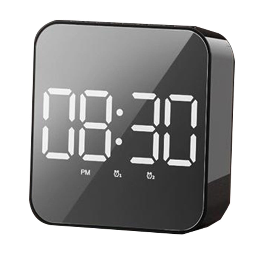 Led Large Digital Wall Clock With Remote Control Temperature Humidity ...