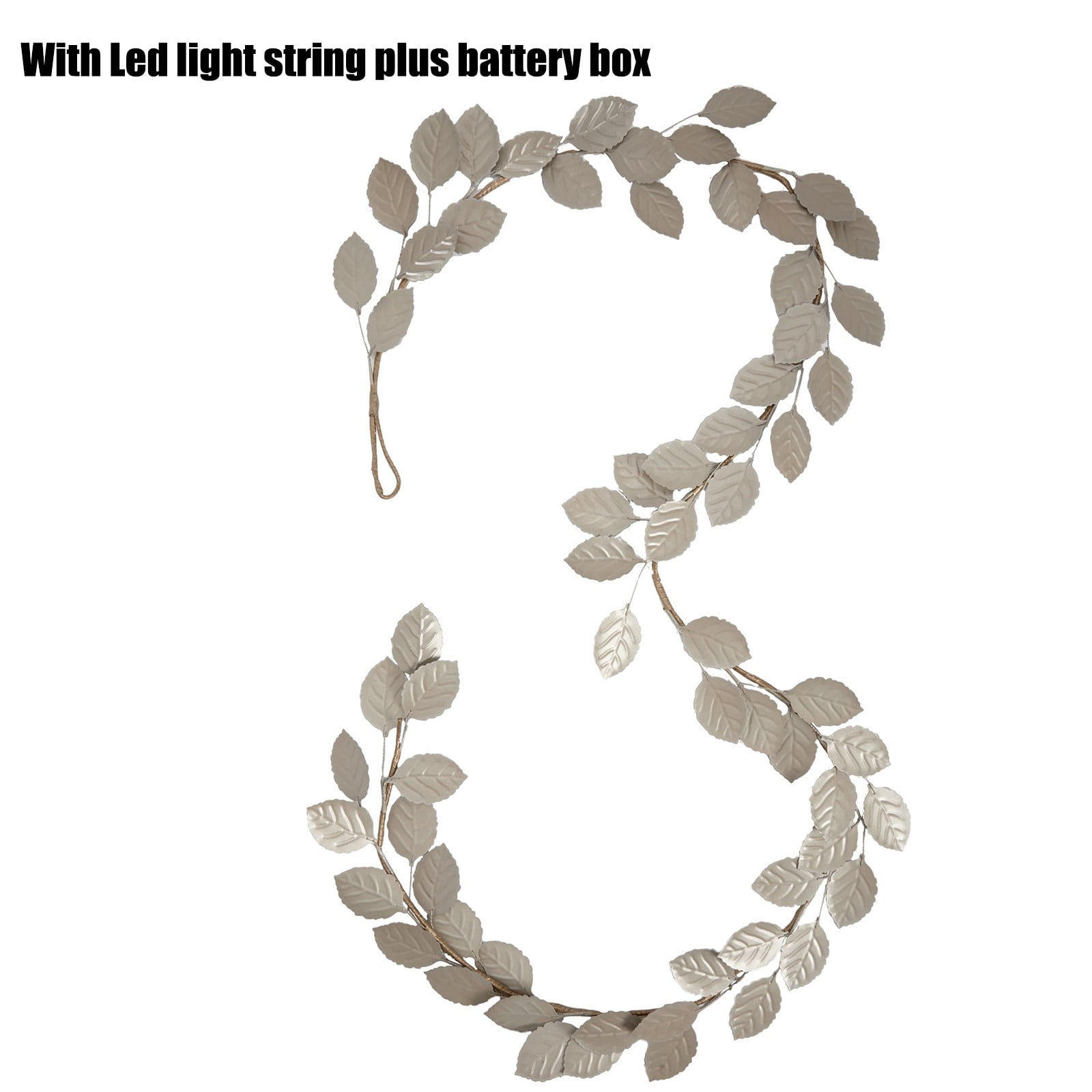 LED Leaf String Lights Indoor Room Decoration Green Plants Layout ...