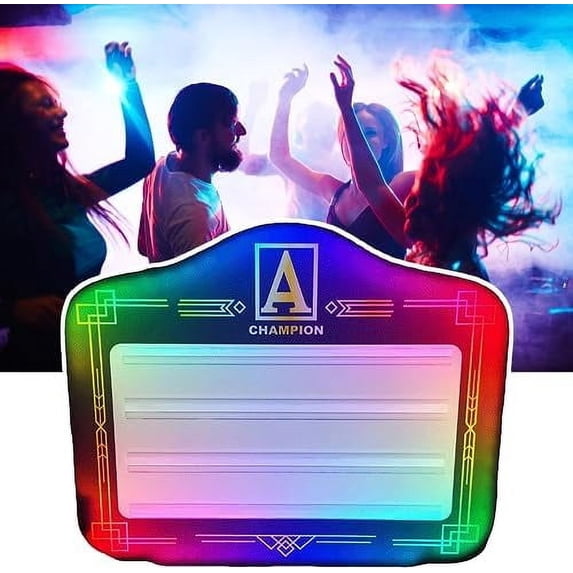 LED Letter Bottle Presenter - Customizable VIP Service Sign with Color ...