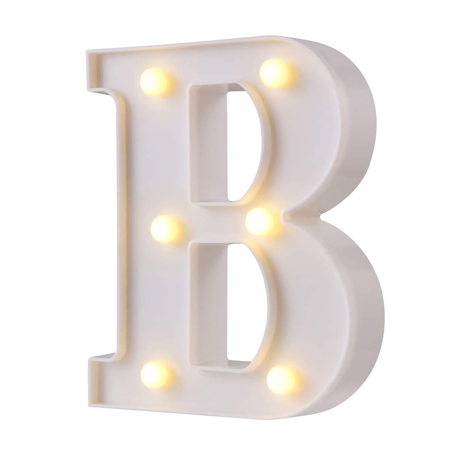LED Letter Light Switch Design Waterproof Plastic Alphabet Letter Night ...