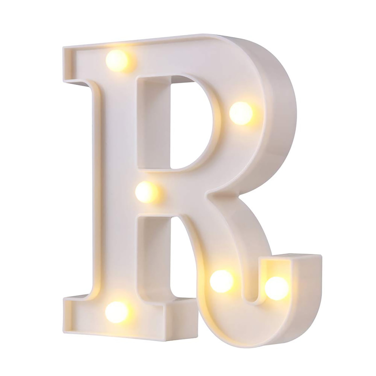LED Letter Light Switch Design Waterproof Plastic Alphabet Letter Night ...