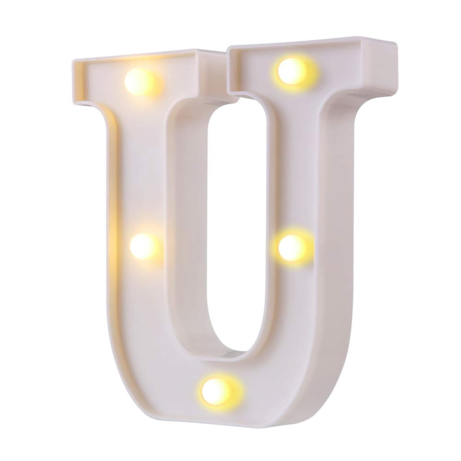 LED Letter Light Switch Design Waterproof Plastic Alphabet Letter Night ...