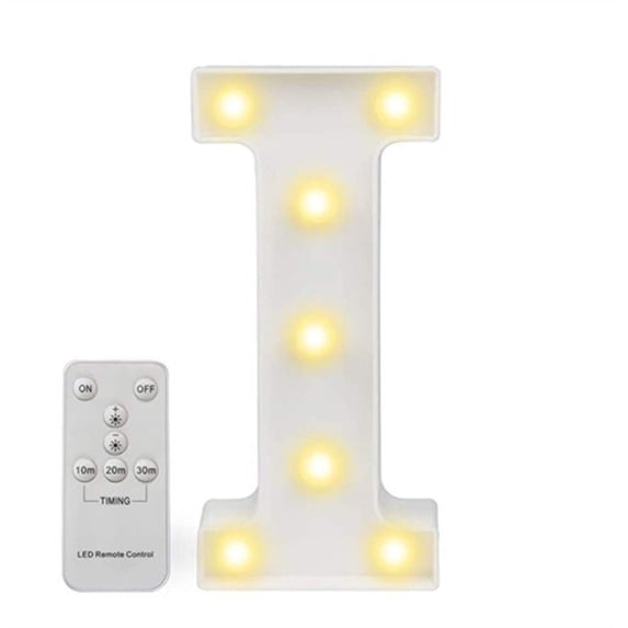LED Letter Lights- Alphabet Marquee Letters Sign LED Marquee Number ...