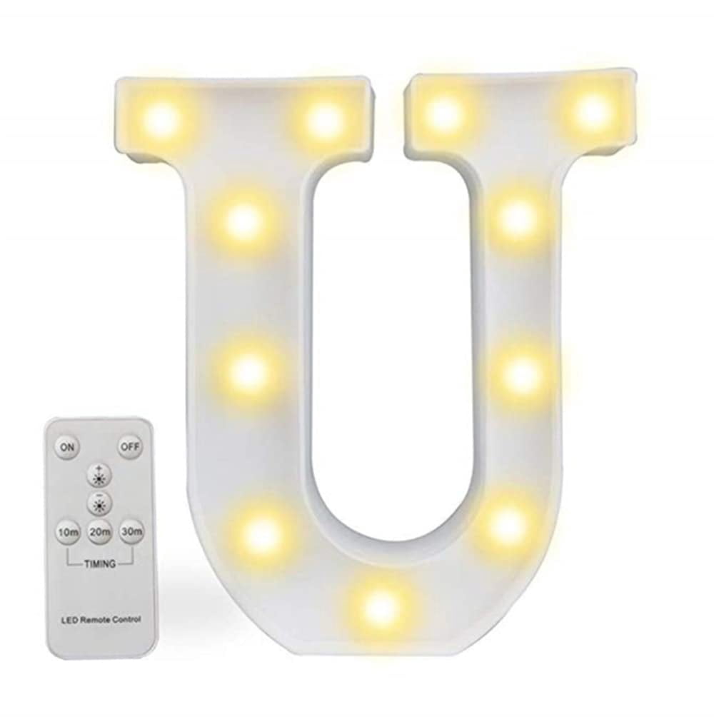 LED Letter Lights- Alphabet Marquee Letters Sign LED Marquee Number ...