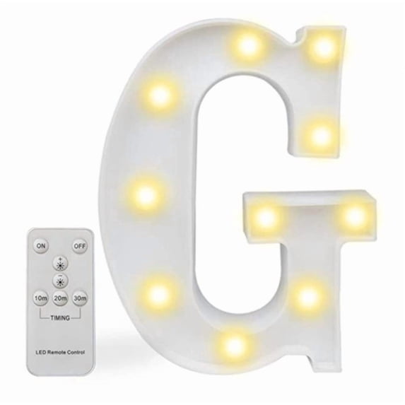 LED Letter Lights- Alphabet Marquee Letters Sign LED Marquee Number ...