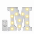 LED Letter Lights- Alphabet Marquee Letters Sign LED Marquee Number ...