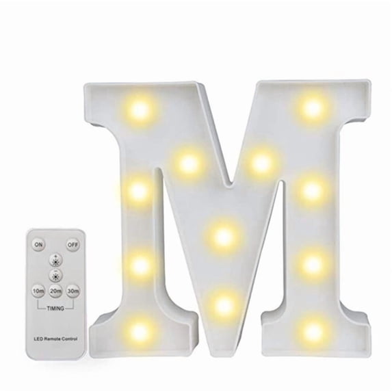 LED Letter Lights- Alphabet Marquee Letters Sign LED Marquee Number ...