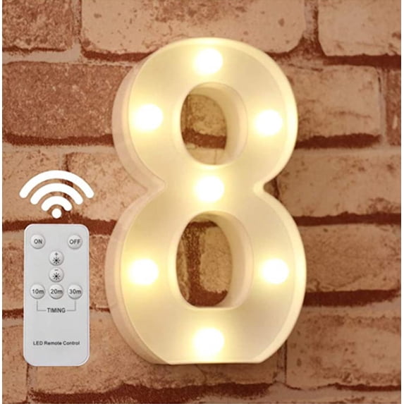 LED Letter Lights- Alphabet Marquee Letters Sign LED Marquee Number ...