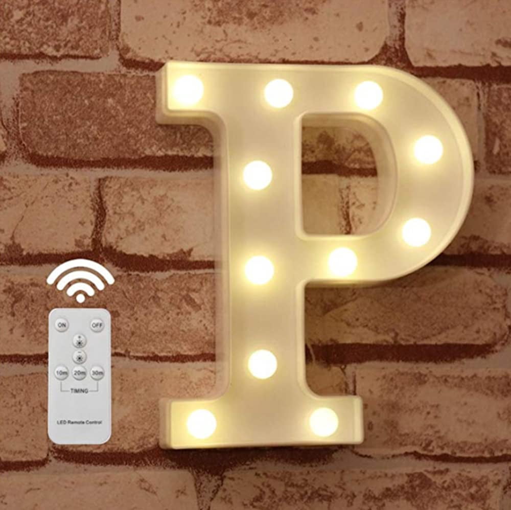 LED Letter Lights- Alphabet Marquee Letters Sign LED Marquee Number ...