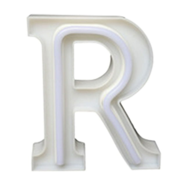 LED Letter Lights Light Up Letters Standing Hanging Warm Wihte Light ...