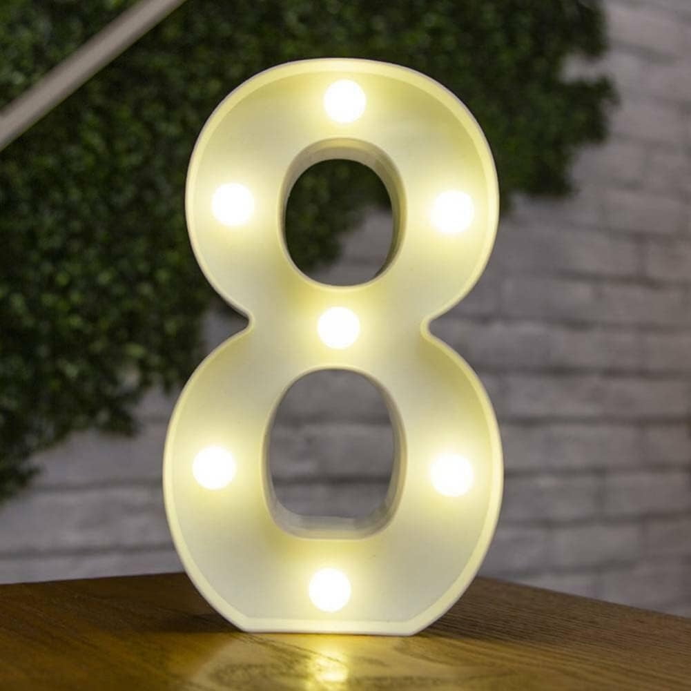 LED Letter Lights Sign Light Up Letters Sign Alphabet LED Letters Light ...