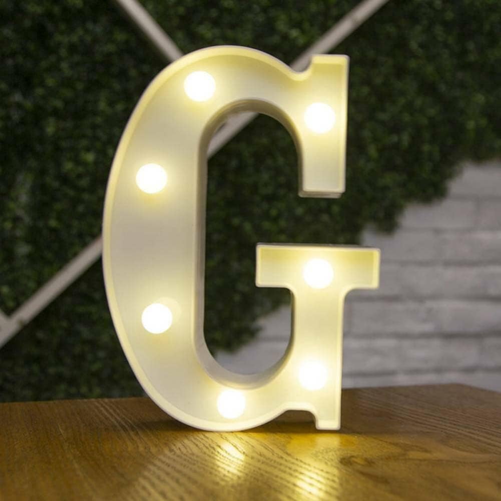 LED Letter Lights Sign Light Up Letters Sign Alphabet LED Letters Light ...