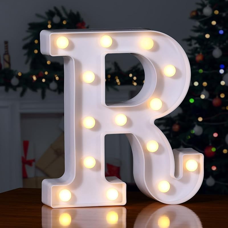 LED Letter Lights Sign Marquee Light Up Letters Sign for Night Light ...