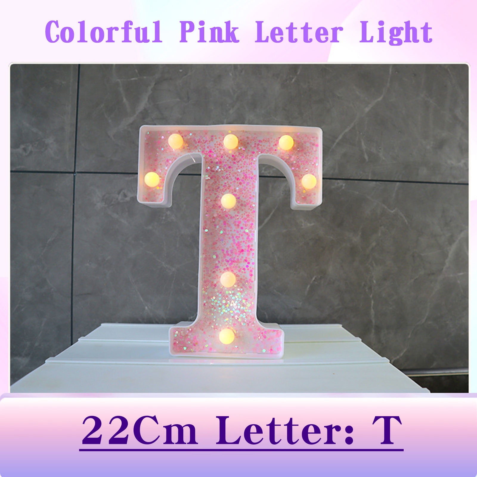 LED Letters, Marriage Proposal Decoration with Battery Operated, Marry ...
