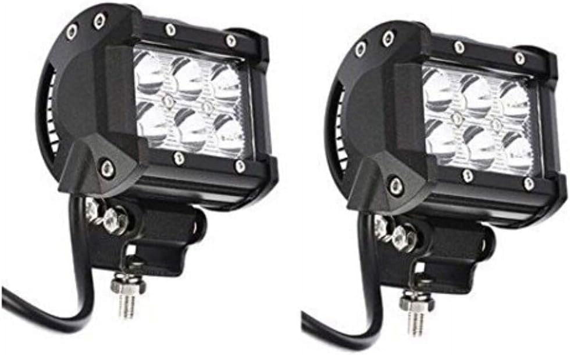 LED Light, 4" Square Blazer, for Cab Interior of Military Humvee, 24V ...