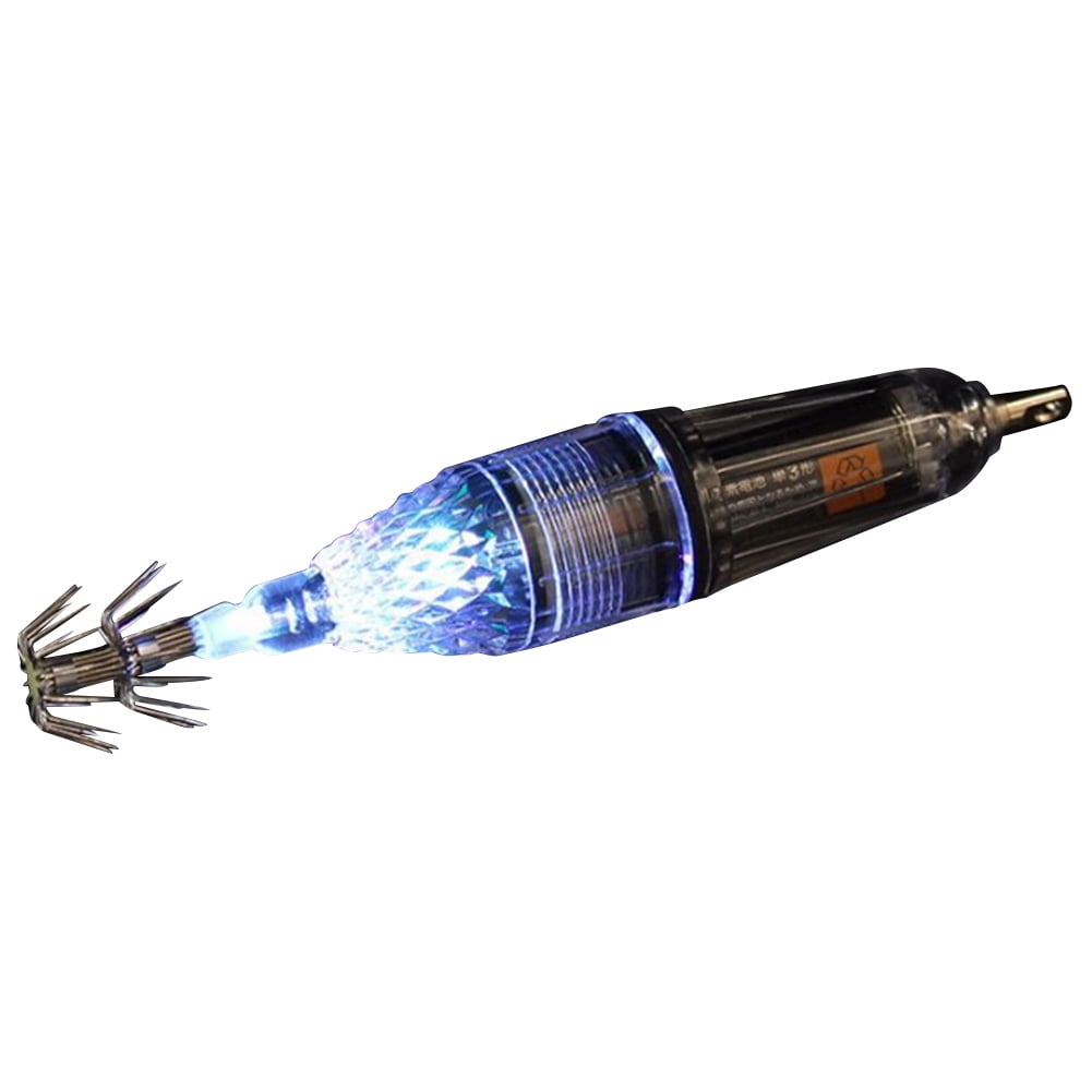 LED Light Bait Portable Squid Lure Light for Seawater Fresh Water (Blue ...