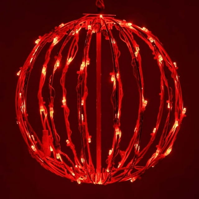 LED Light Ball - Indoor/Outdoor Christmas Light Balls, Light Spheres ...
