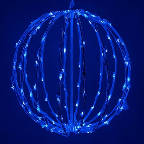 LED Light Ball - Indoor/Outdoor Christmas Light Balls, Light Spheres ...