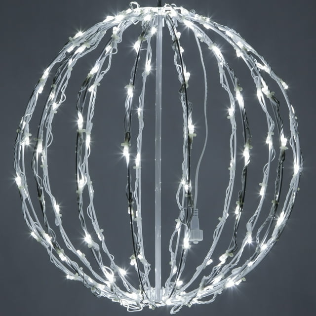 LED Light Ball - Indoor/Outdoor Christmas Light Balls, Light Spheres ...