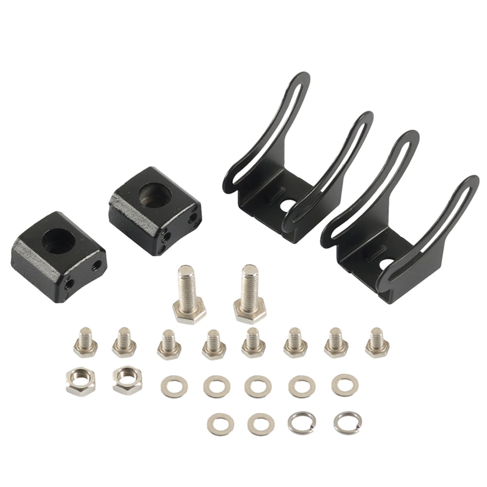 LED Light Bar Mounting Brackets Universal LED Light Bar Side Brackets ...