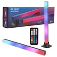 RGB Light Bar w/ Music Sync, 16.5" Smart LED Light Bar for Room, 16 ...