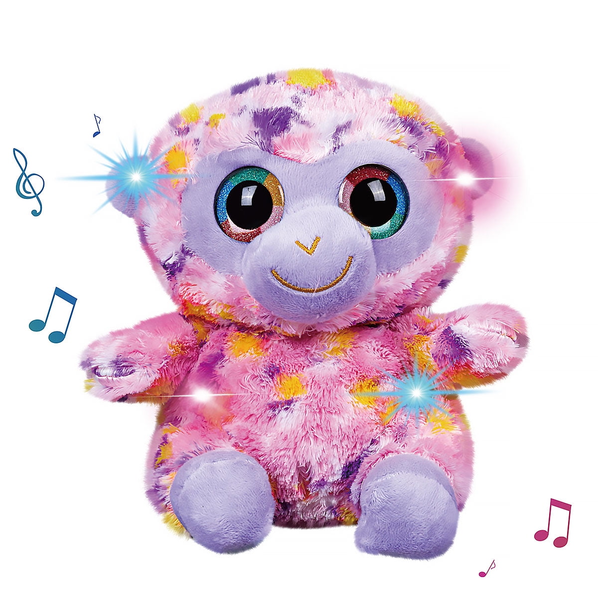 LED Light Bear up Bear Plush Toy, Creative Night Light & Bedtime Music ...