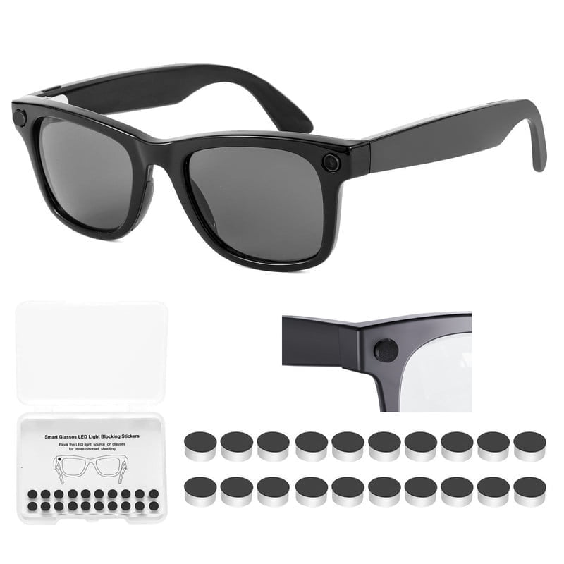 LED Light Blocking Stickers Compatible with Wayfarer/Skyler/Headliner ...