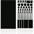LED Light Blocking Stickers, Light Dimming LED Filters, (2 Sheets ...
