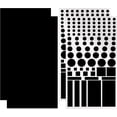 LED Light Blocking Stickers, Light Dimming LED Filters, (4 Sheets ...
