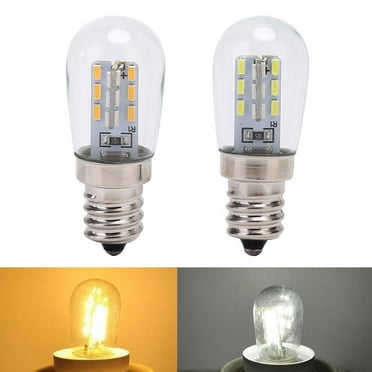 HQRP 2-Pack 110V LED Light Bulbs Cool White for Pfaff 7510 / 7530 ...