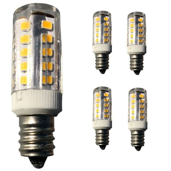 Warm Glass LED Light Bulb, Replacement for Mosaic Turkish Lamp, E12, 3W ...